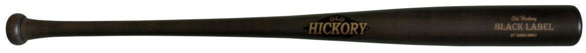 Wood Bats | Pro Maple Bats | Black Label - Ebony (Matte) – Old Hickory ...